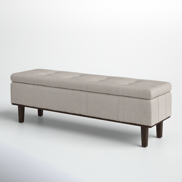 Colter Upholstered Flip Top Storage Bench And Reviews Joss And Main